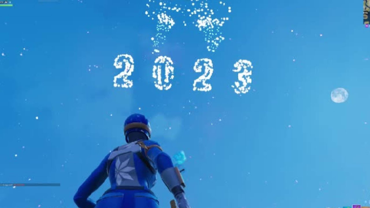 Fortnite New Year ball drop 2023 - YouTube