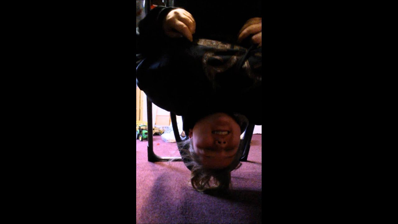 Inversion table fun! - YouTube