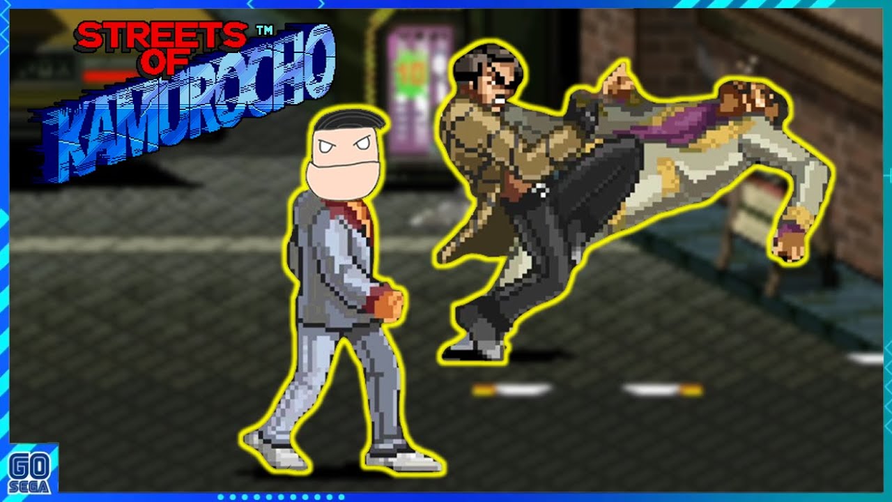 KIRYU, MAJIMA & ICHIBAN! STREETS OF RAGE 2 | Streets of Kamurocho Let's ...