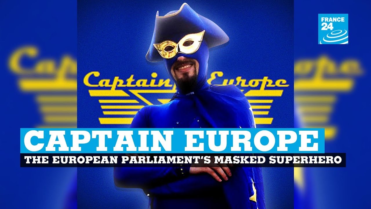 Meet Captain Europe, the EU superhero - YouTube