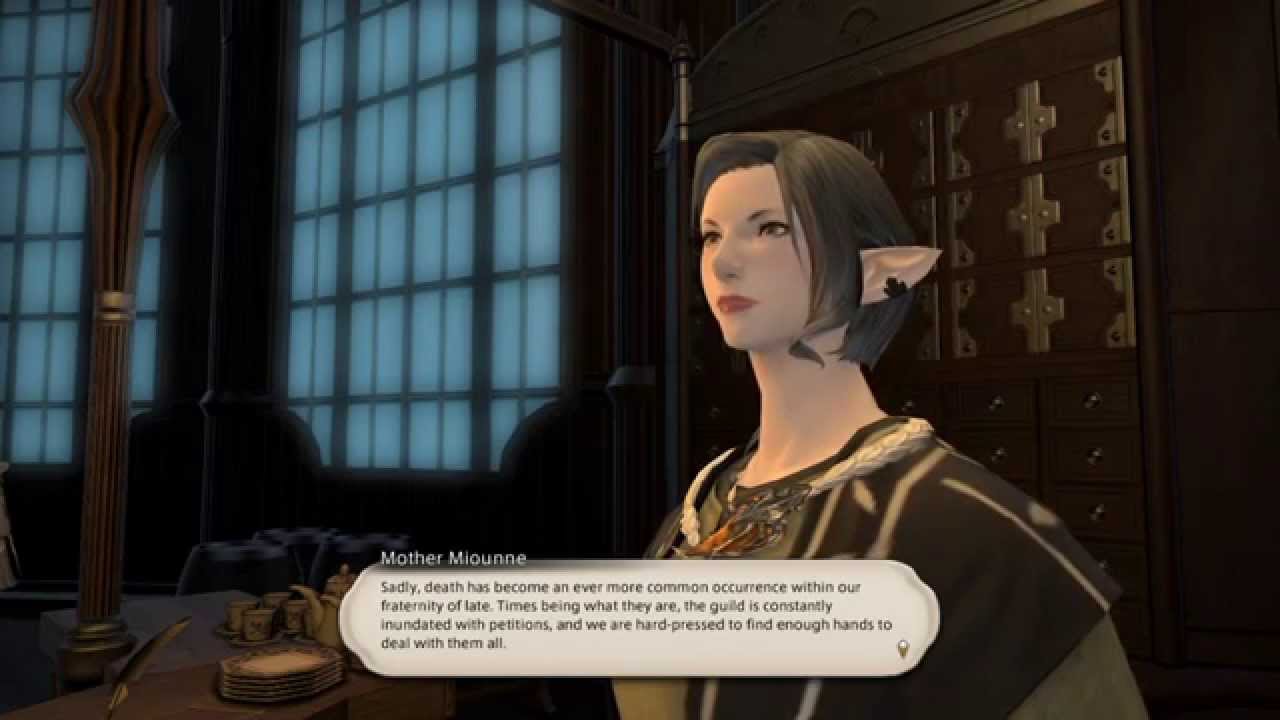 FF 14 Aidan Ari'Hanzo X Part 196 Mother Miounne - YouTube