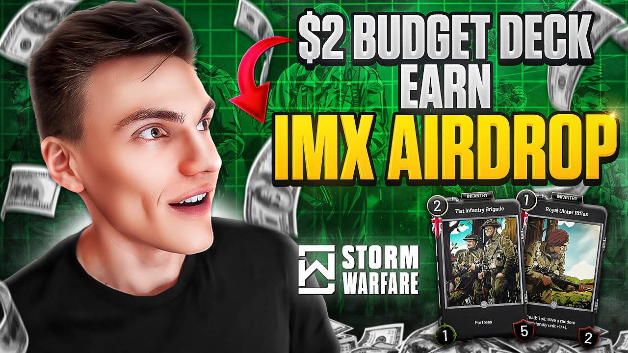 Earn IMX Airdrop with this $2 Budget Deck by playing Storm Warfare ...