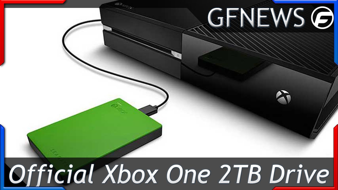 Official Xbox One 2TB external drive launches this month - YouTube