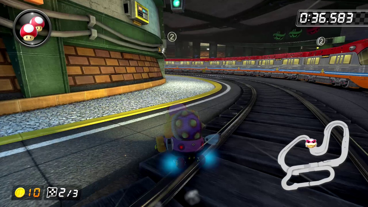 Super Bell Subway [200cc] - 1:14.996 - Z★ X тreмe (Mario Kart 8 Deluxe ...