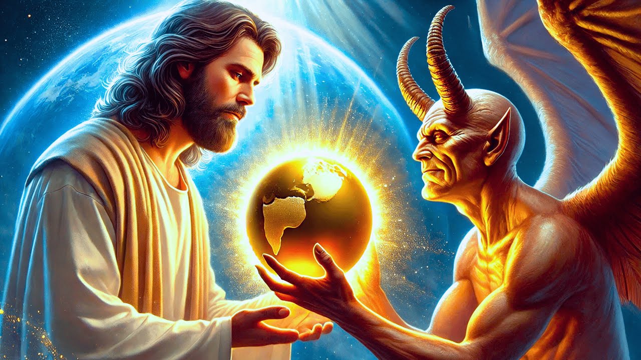 JESUS vs SATANÁS - As TENTAÇÕES de Satanás contra Jesus! - YouTube