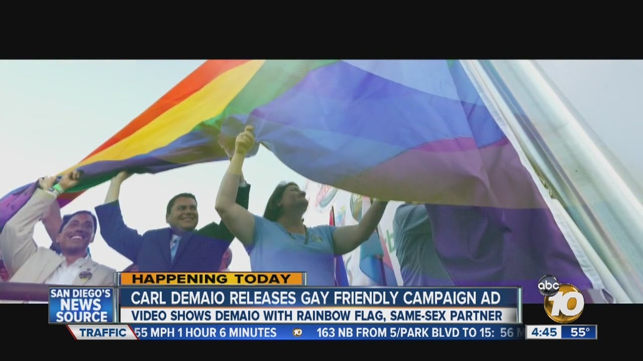 Carl DeMaio releases campaign ad featuring partner - YouTube