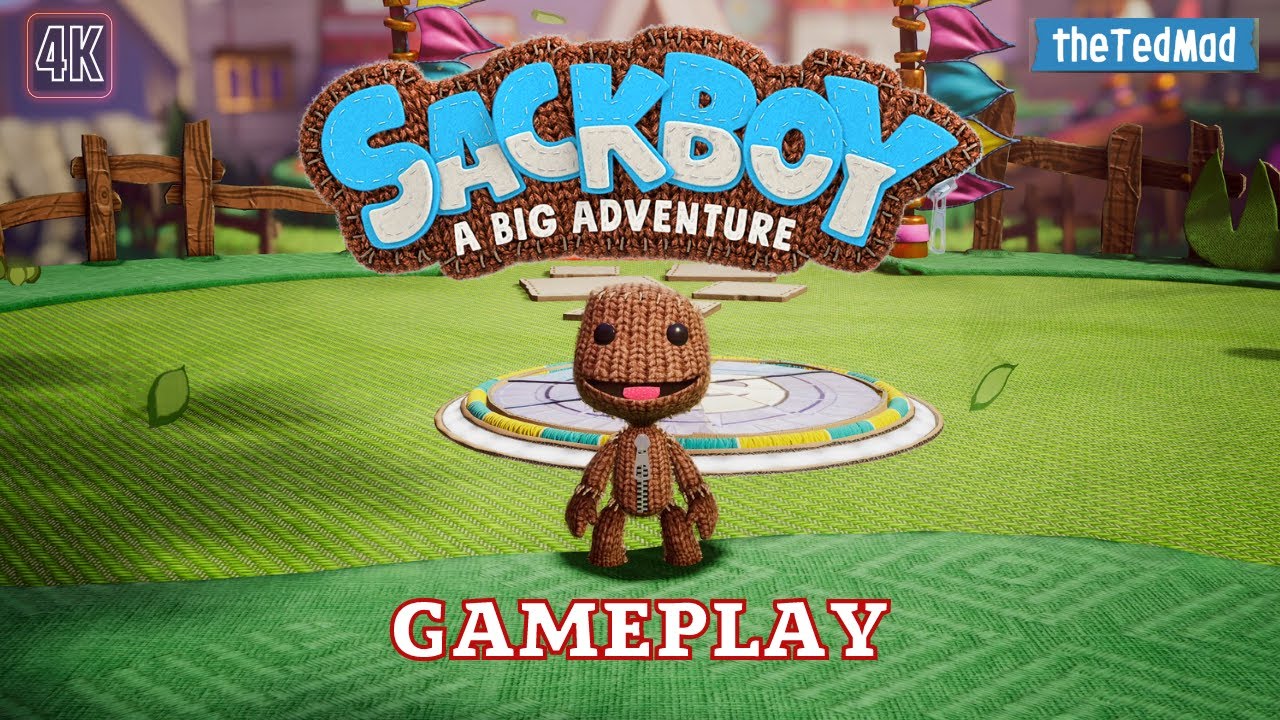 Sackboy: A Big Adventure Gameplay 4K PC - YouTube
