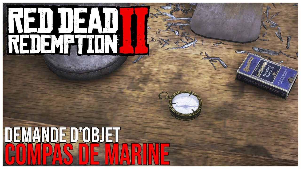 RED DEAD REDEMPTION 2 - Demande d'objet - Compas de Marine - YouTube
