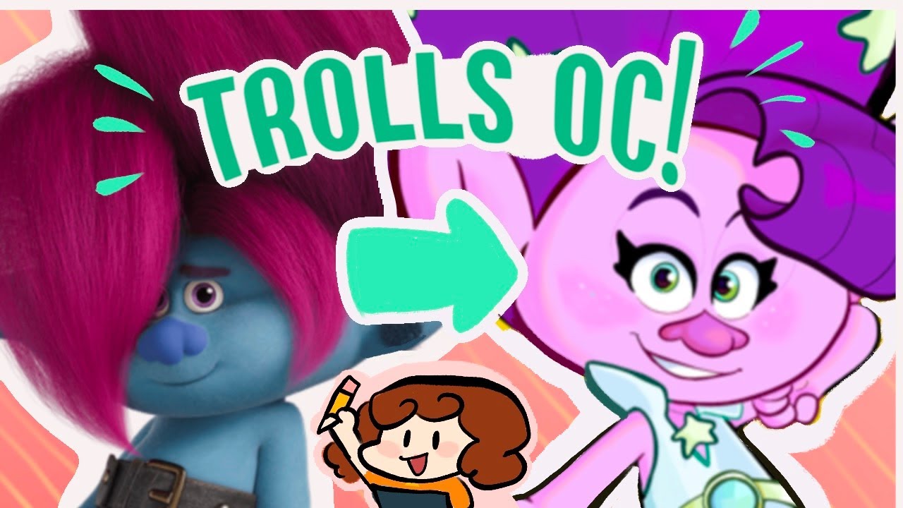 Let’s make a Trolls character! 🌺 - YouTube