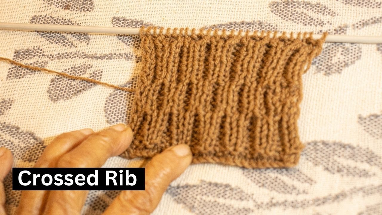 Crossed Rib Knitting Pattern দিয়ে নিখুঁত সোয়েটার বানানো শিখুন - YouTube