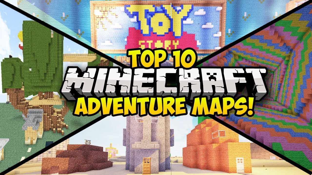 THE 10 BEST MINECRAFT MAPS OF ALL TIME! - YouTube