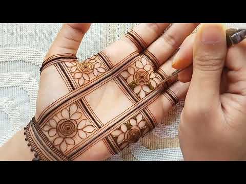 Easy mehndi design | Simple mehndi design front hand | Easy mehandi design | Mehndi design fronthand