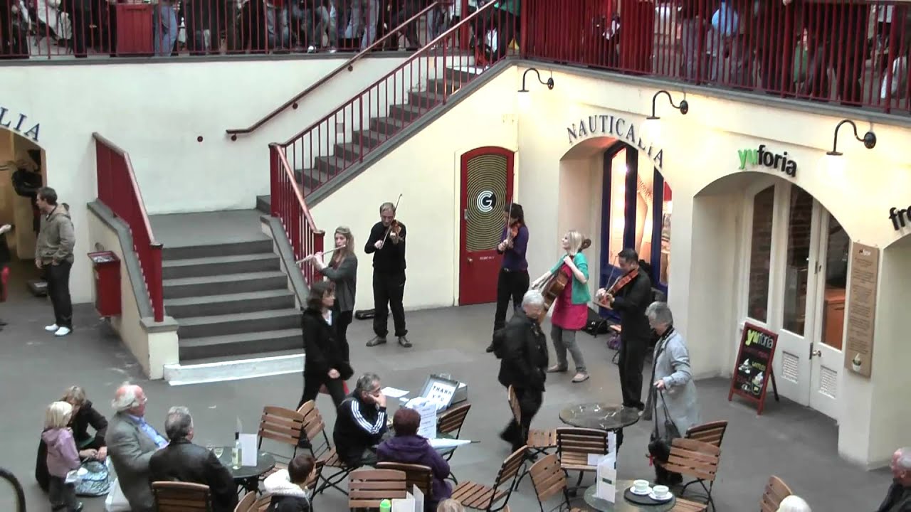 ZHL Strings Ensemble in Covent Garden - YouTube