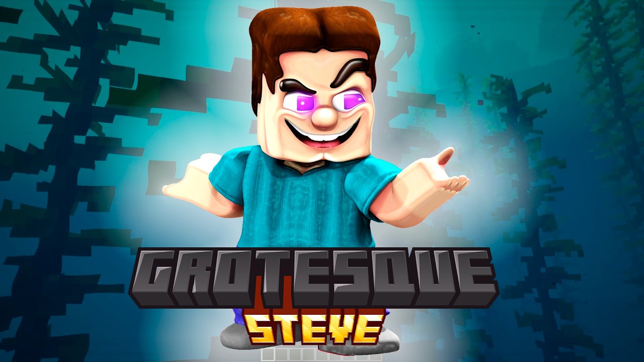 💀¡SOBREVIVÍ Grotesque Steve en Minecraft! - YouTube