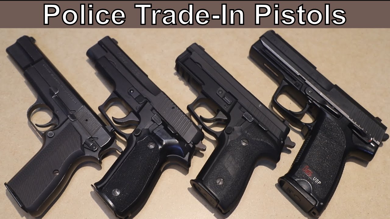 Save Some Cash: Police Trade-In Pistols - YouTube