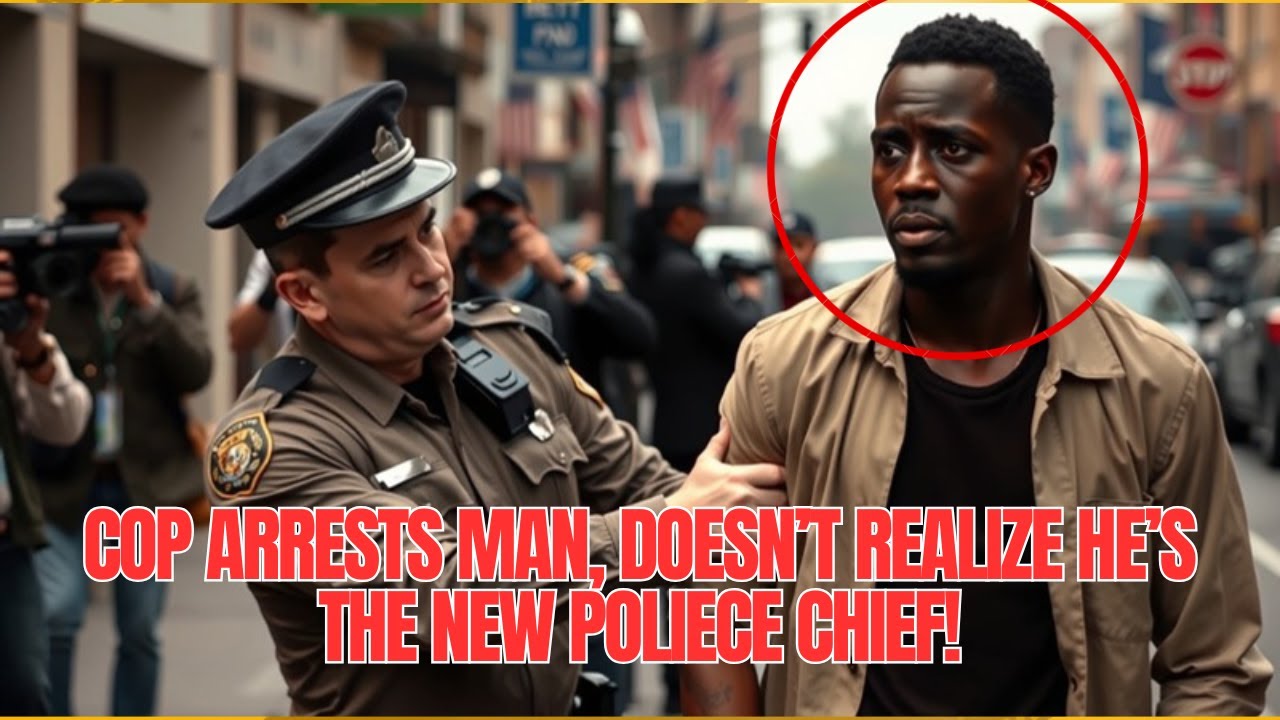 A Cop Arrests a Black Man, Not Knowing He’s the New Police Chief - YouTube