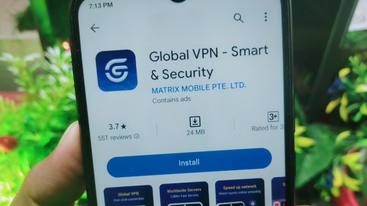 global vpn app kaise use kare || how to use global vpn smart & security ...