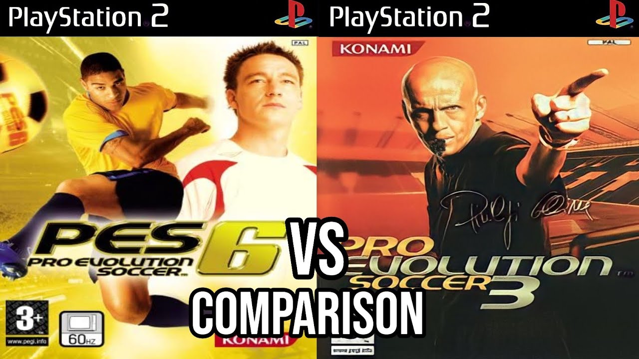 PES 6 Vs PES 3 PS2 - YouTube