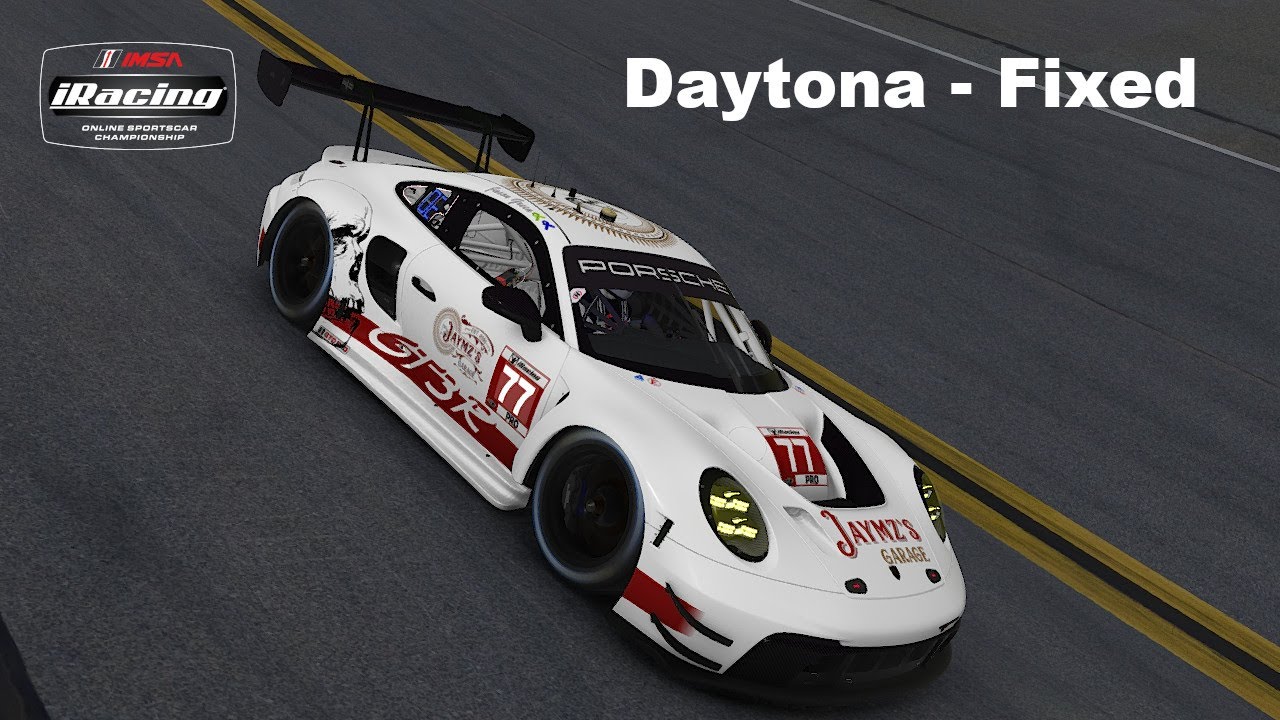 iRacing IMSA Fixed Daytona GT3 - Porsche 992 - YouTube