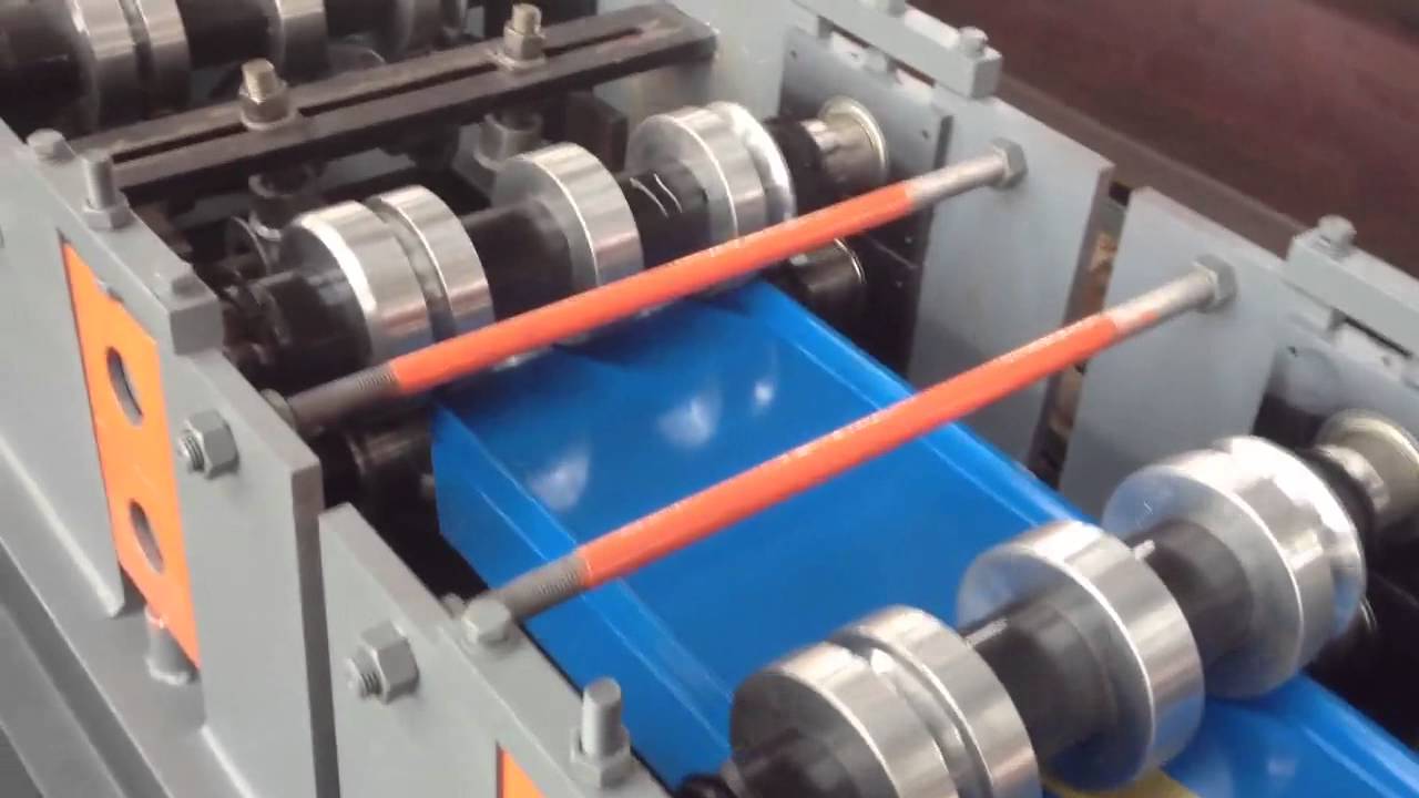 Self-lock Roll Forming machine - YouTube