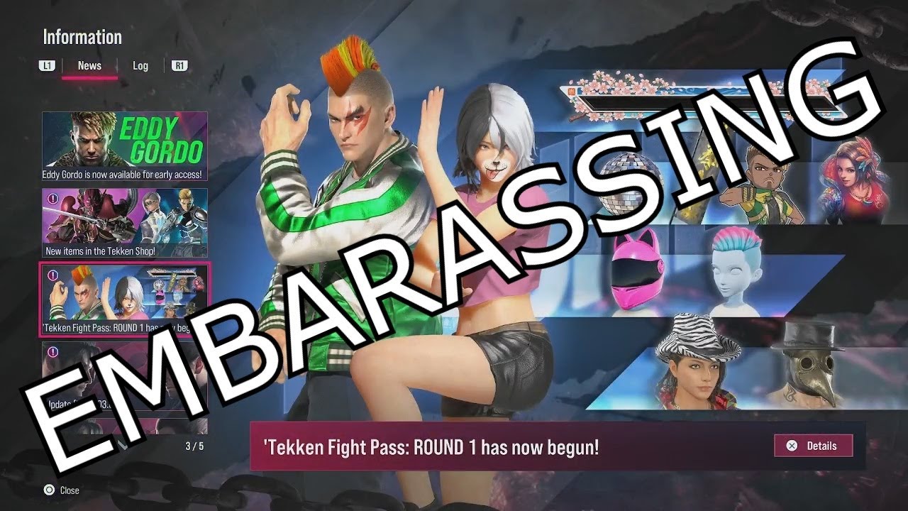 Lets Talk: TEKKEN 8 BATTLE PASS SEASON 1 AND SHOP IS EMBARASSING ...