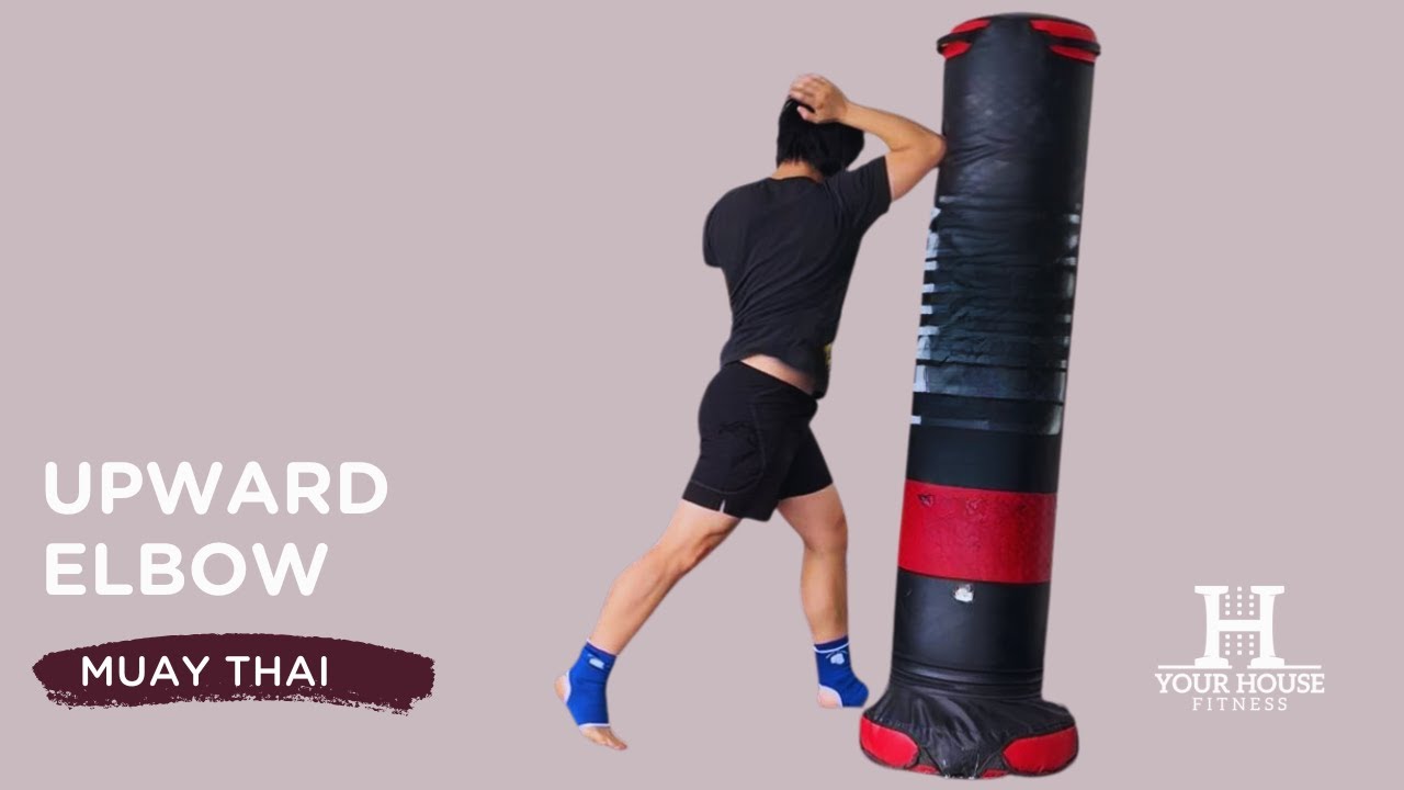 How to Do an Upward Elbow Strike in Muay Thai - YouTube