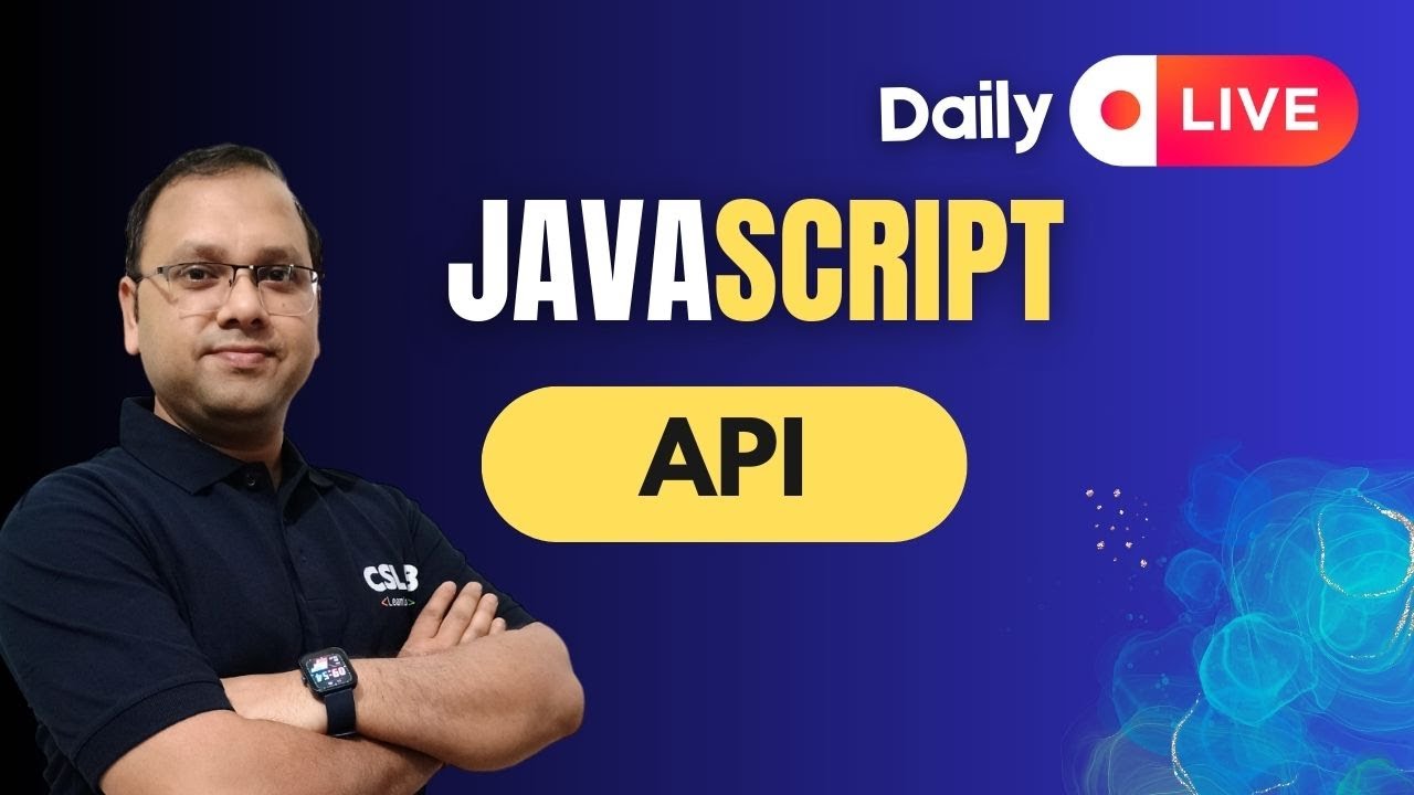 JavaScript how to work with APIs | JavaScript API Tutorial in Hindi #sikar #cslab - YouTube