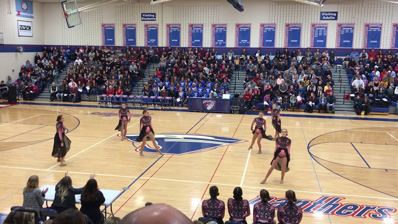 DanceFullOutMN - Coon Rapids Dance Team Jazz 2018 - YouTube