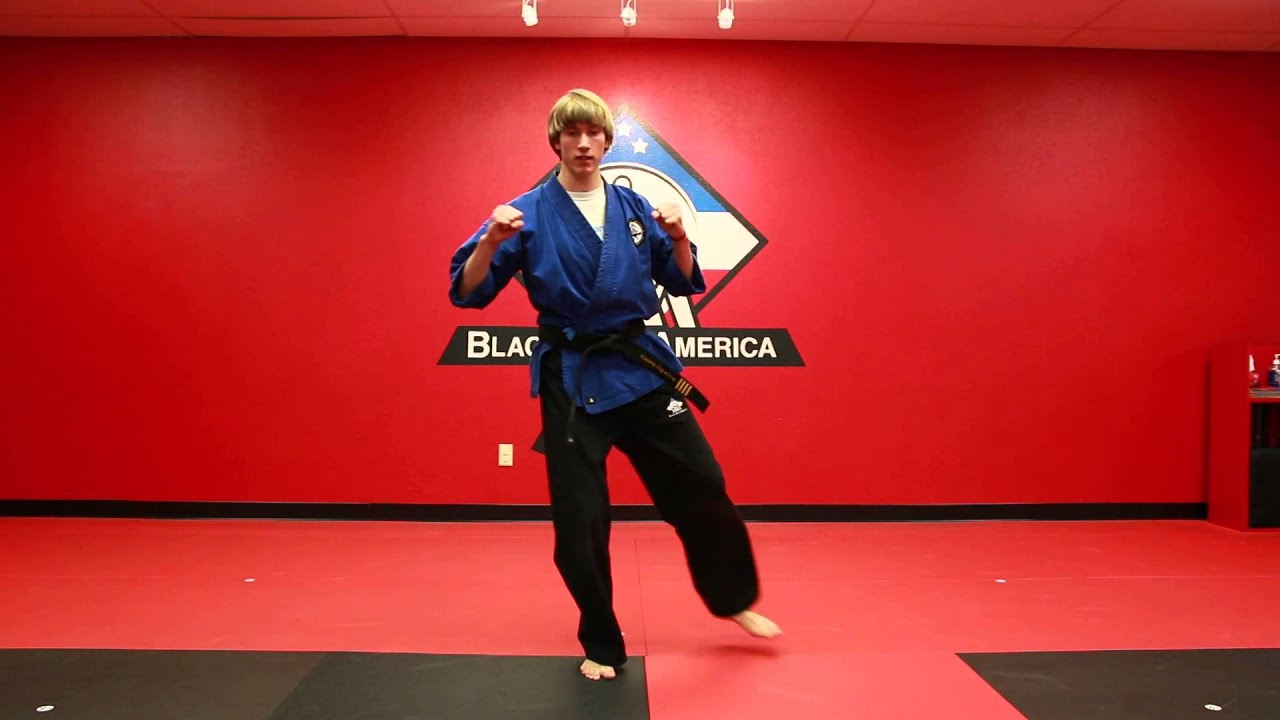 Flying spin kick - YouTube