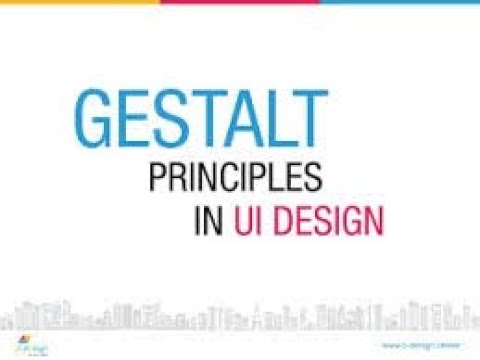 Gestalt Principles For Data Visualization - YouTube