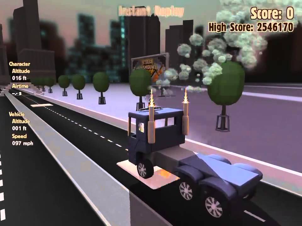 Turbo Dismount-Skid Marks-Don't Be On A Truck While Passung Under An ...