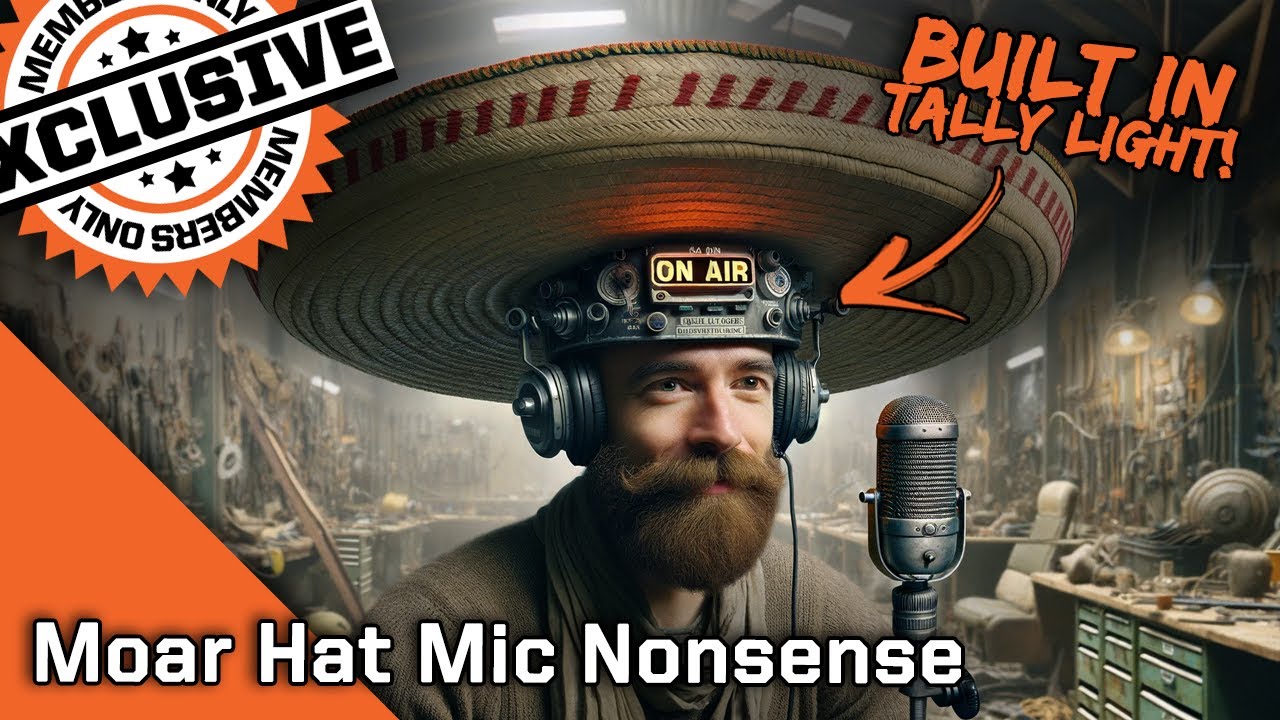 Adding Tally Light and HQ Mic to my Sombrero! - YouTube