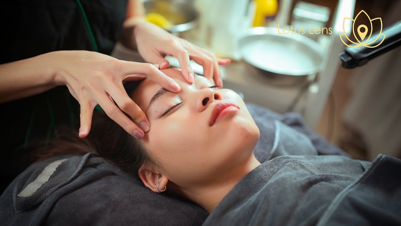 ASMR Head & Facial Massage for Deep Sleep - YouTube