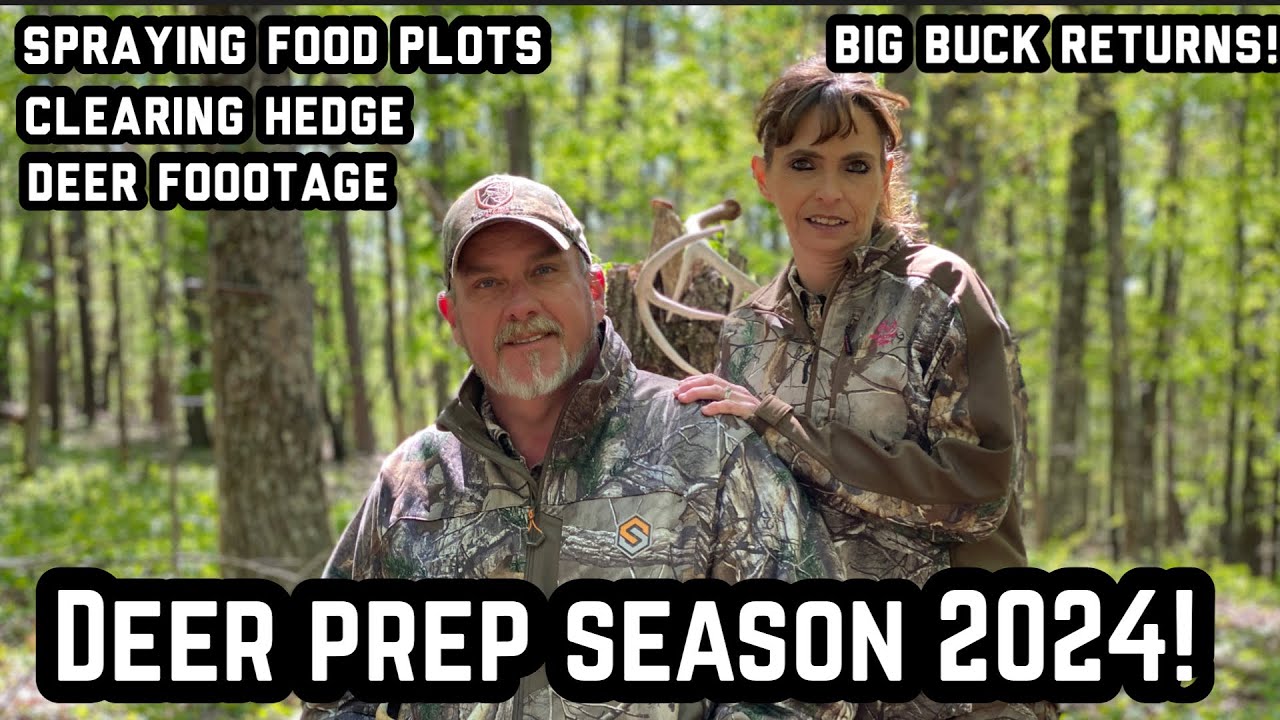 Deer season prep 2024. Food plot maintenance, clearing and a few of ...
