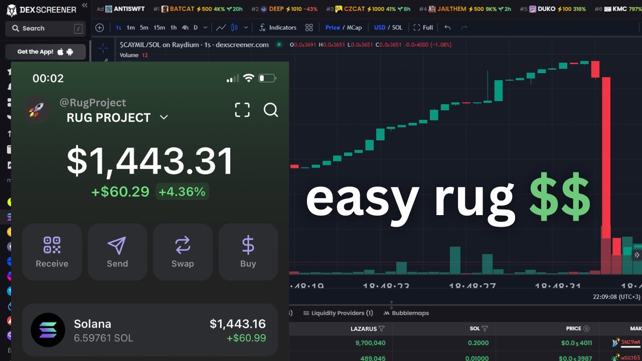 How to Make $2k a Day Rug Pulling Meme Coins (Educational Purposes ...