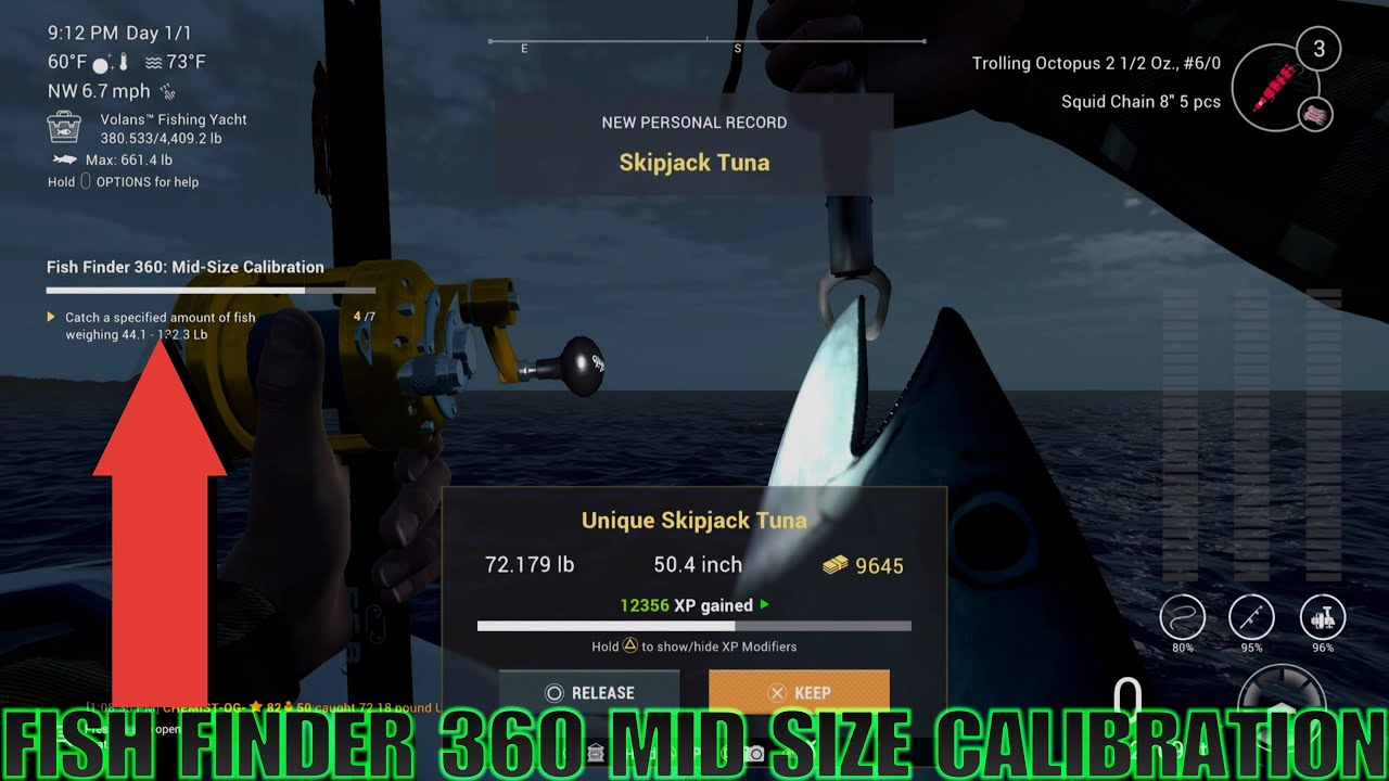 Fish Finder 360 - Mid Size Calibration - Kaiji No Ri - Fishing Planet ...