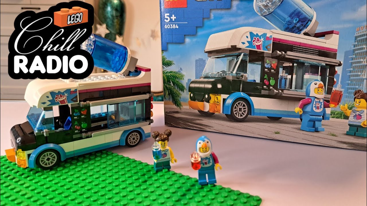 🎵Lego Chill Radio🎵 2023 Lego City Penguin Slushy Van 🥤 60384 - YouTube