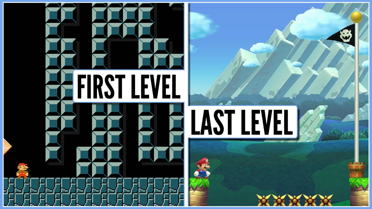 I Played The FIRST and LAST Levels Uploaded In Mario Maker... - YouTube