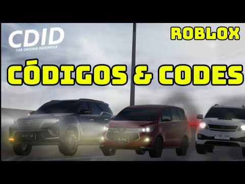 CÓDIGOS CONDUÇÃO DE CARROS INDONÉSIA | ROBLOX | CAR DRIVING INDONÉSIA ...