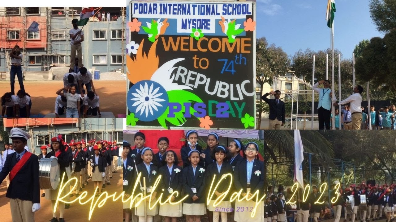 Podar International School Hebbal Mysuru | Republic Day Celebration ...