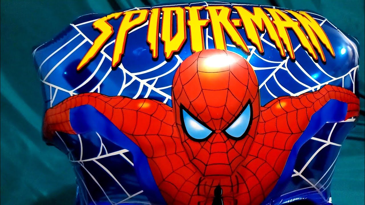 INFLATING SPIDER-MAN MYLAR BALLOON PART 2!!! - YouTube