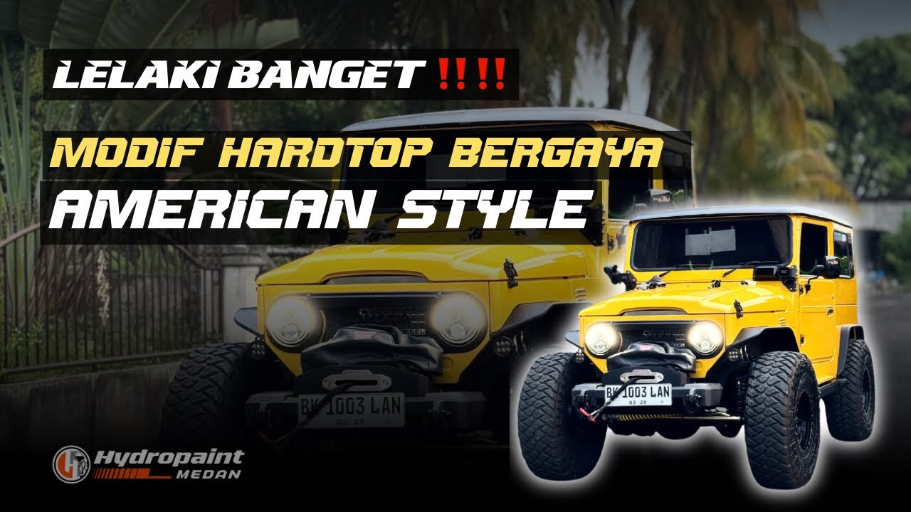 REVIEW HARDTOP AMERICAN STYLE | MODIFIKASI 4x4 - YouTube