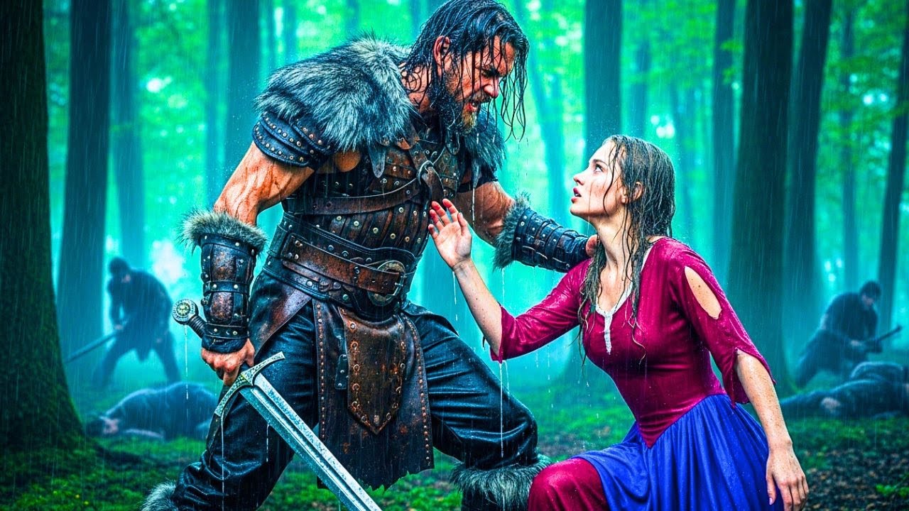 A LONELY ALPHA KING SAVED AN OMEGA FROM HUNTERS IN THE FOREST — WHAT ...