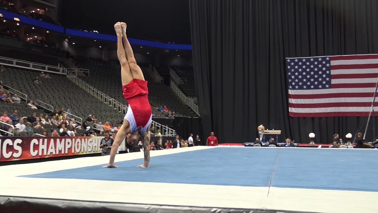 Sean Melton – Floor Exercise – 2019 U.S. Gymnastics Championships ...