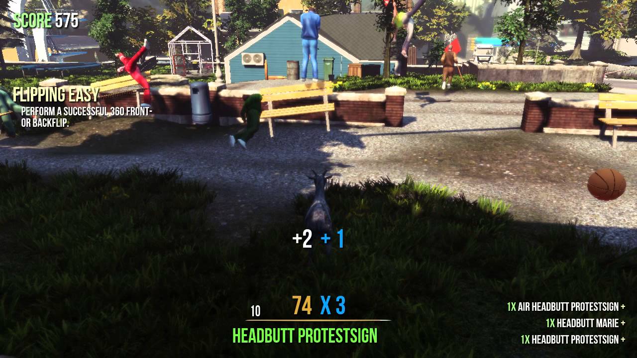 Goat Simulator- How to deal with protests - YouTube