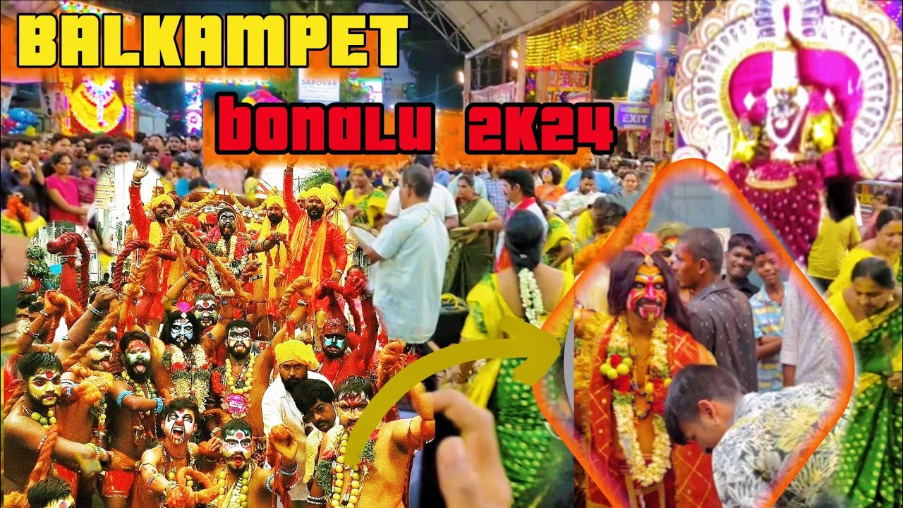 balkampet bonalu { 2k24 } potaRaju dance #potharaju #bonalu2k24 # ...