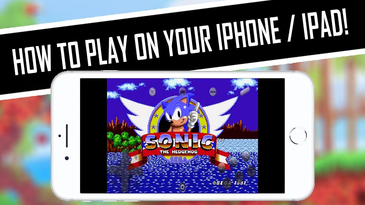 HOW TO PLAY Sonic the Hedgehog (Genesis) on iPhone, iPad, iPod, iOS ...