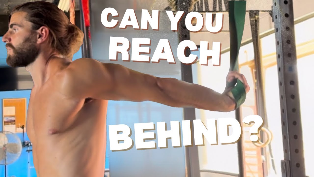 Banded Shoulder Extension Stretch- Reduce Shoulder Pain and Increase ...