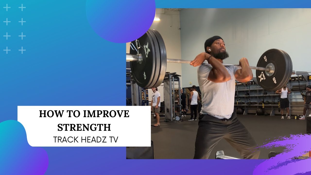 How to Improve Strength Power in the Gym for Sprinters 💪🏿💪🏿🔥🔥 - YouTube