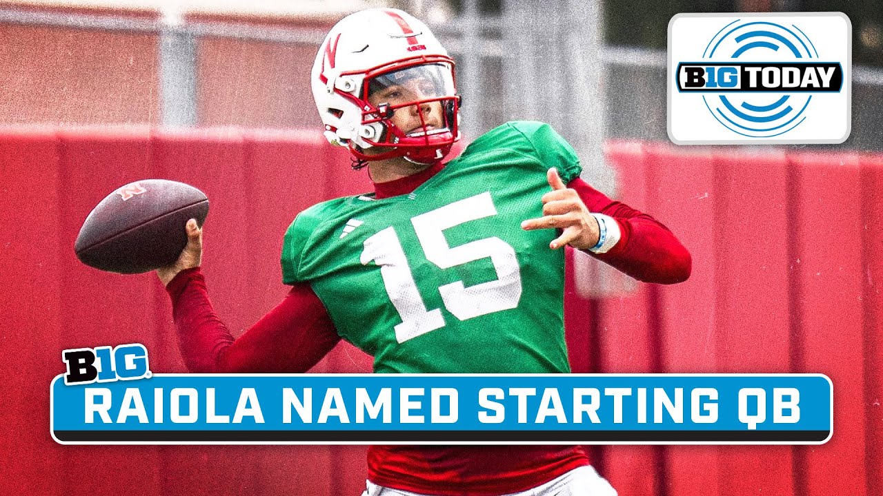 Nebraska Names Starting QB; Who are the Top Tacklers in the Big Ten ...